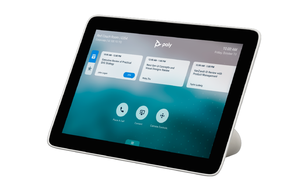 Poly TC8 Touch Control for use w/ G7500, Studio x30/x50