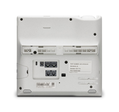 Poly Edge E550 Series IP Desk Phone WI-FI Ready, Bluetooth