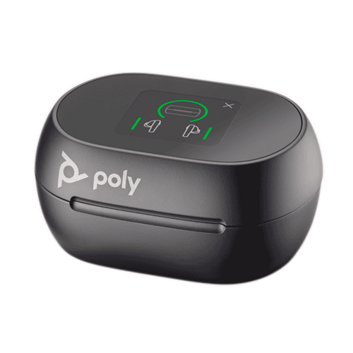 Poly Voyager Free 60+ UC, Touchscreen Charge Case, True Wireless ...