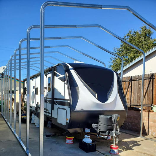 What Materials Are Carports and Shade Sheds Made Of? - Gritty Palace