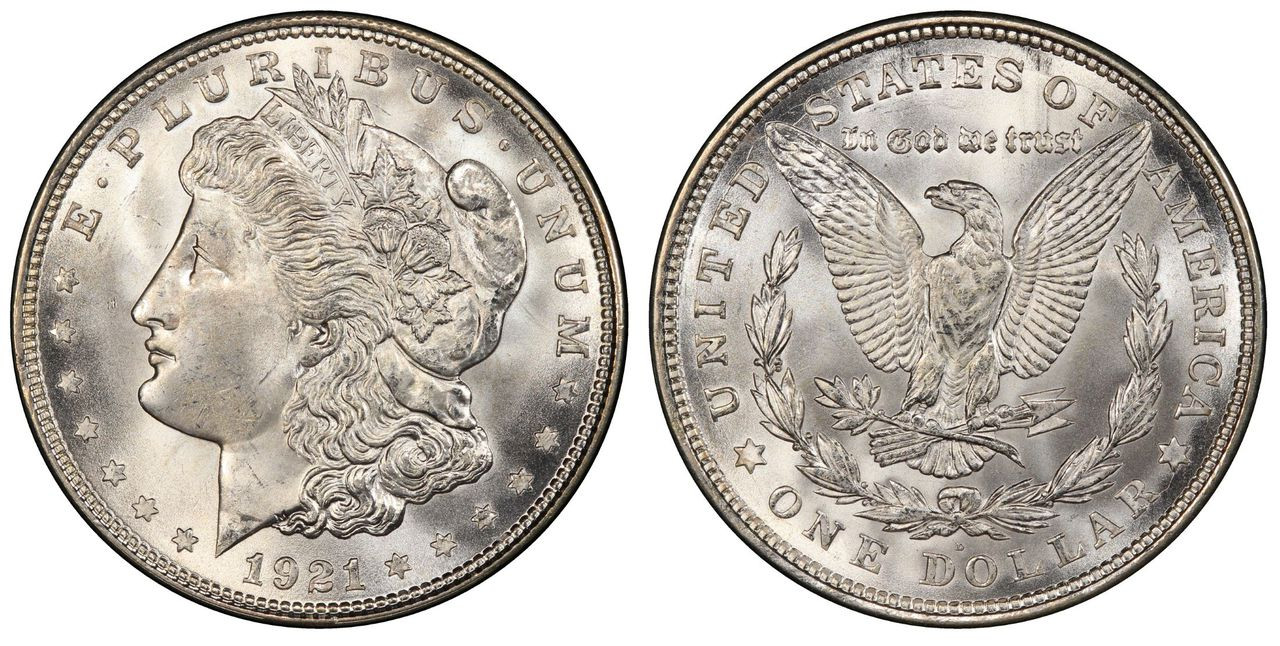 1921 Morgan Mint Mark set
