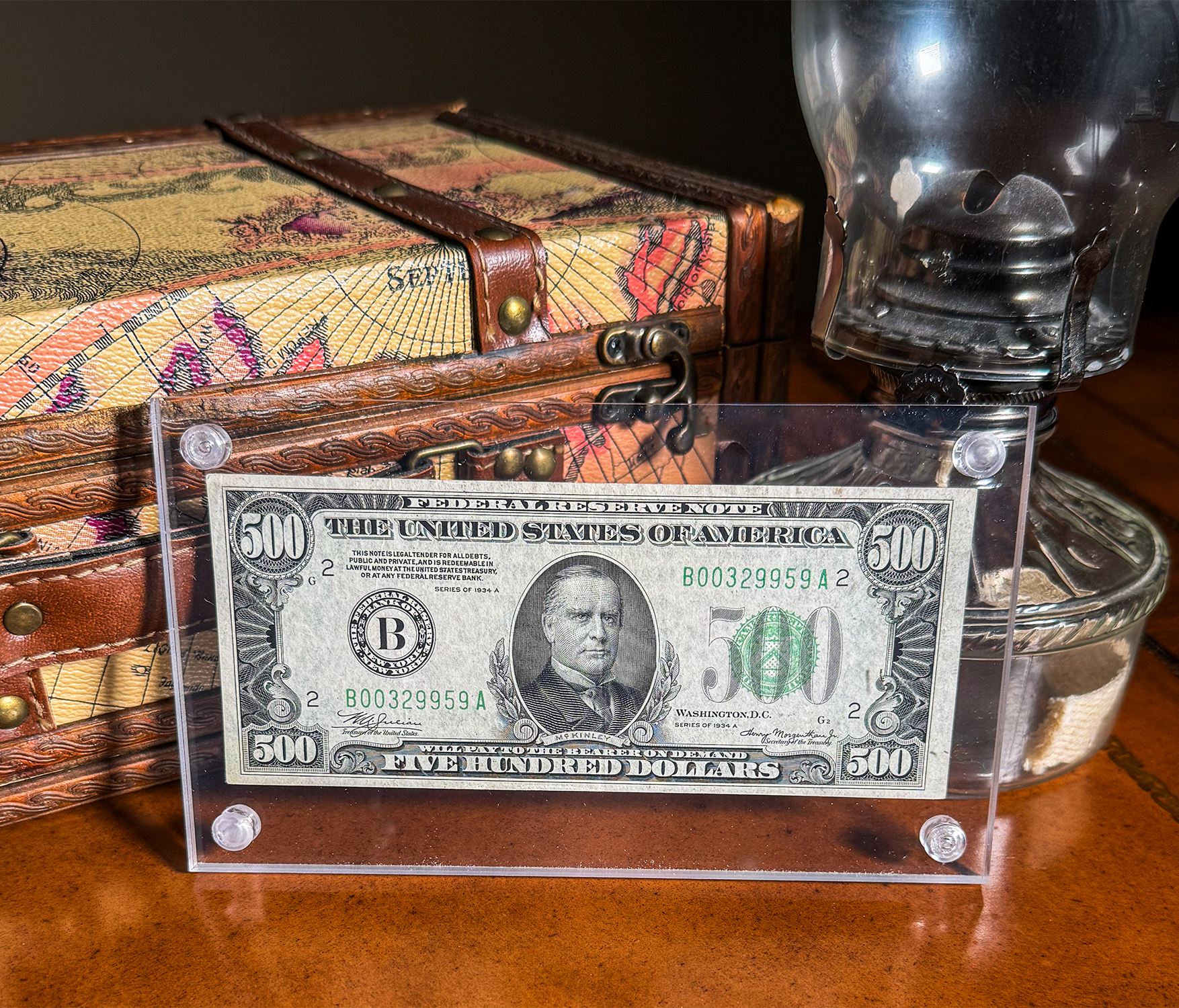 U.S. $500.00 Bill (Very Fine) - Currency and Coin