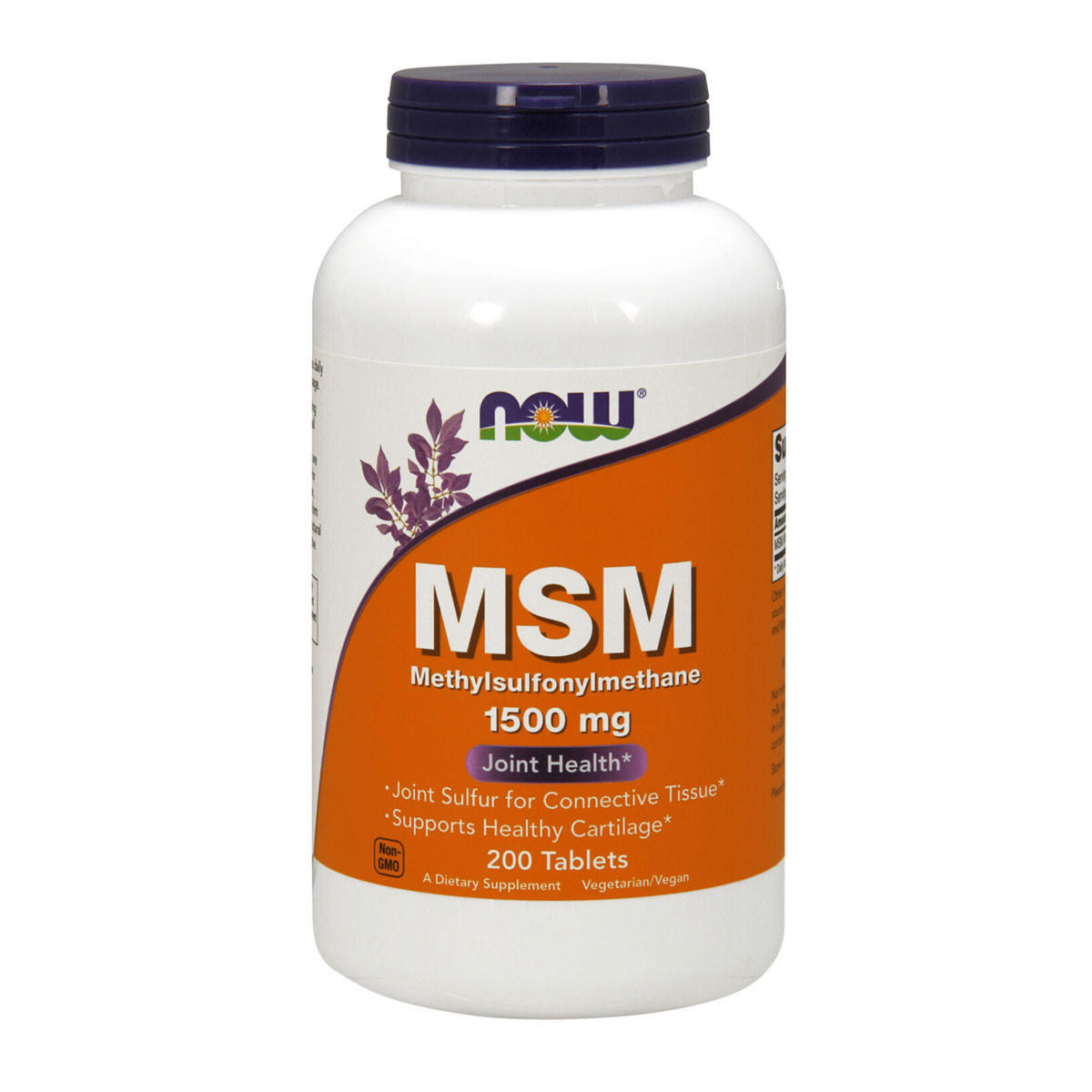 Buy MSM 1500mg by NOW foods I HealthPost NZ