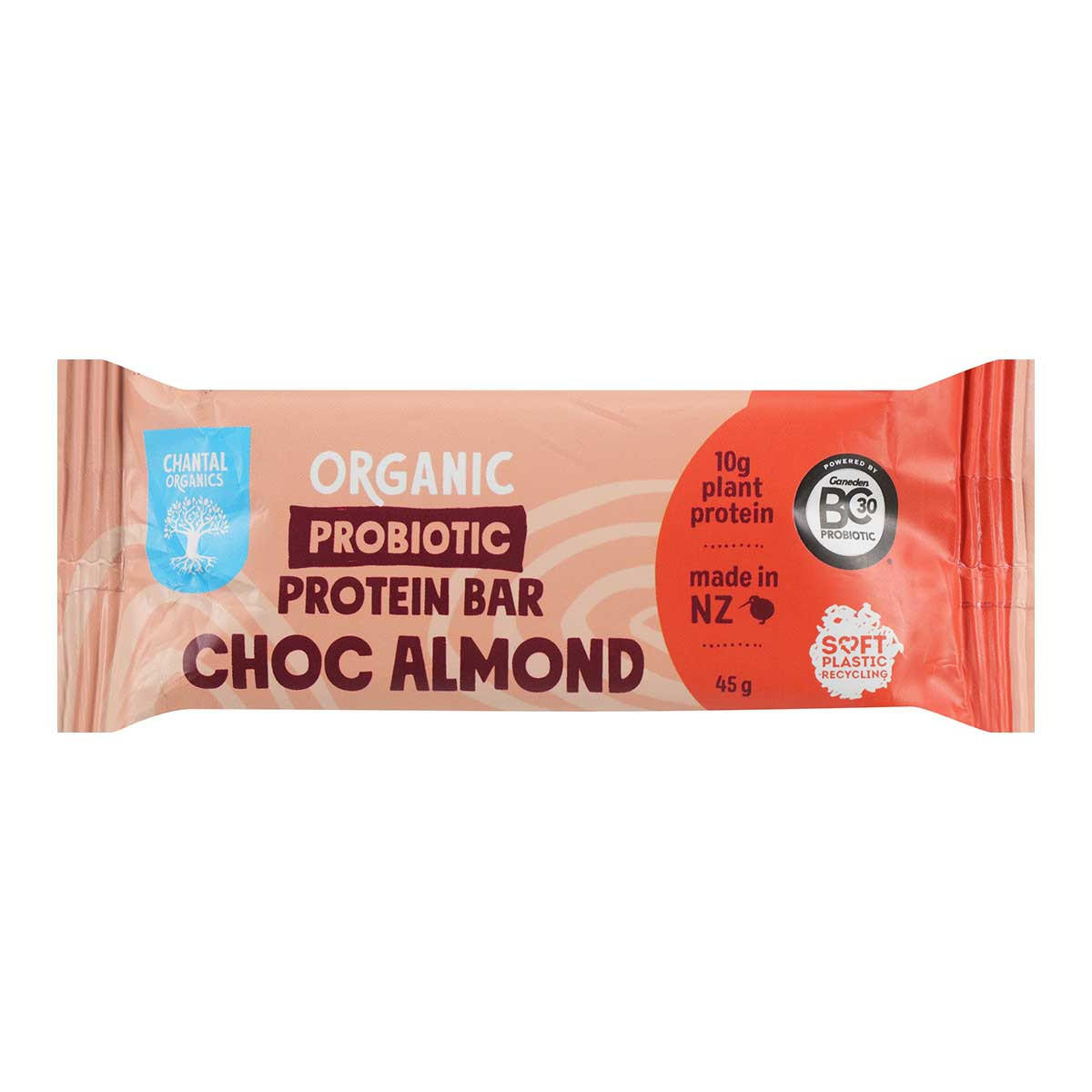 Buy Probiotic Protein Bar Choc Almond by Chantal Organics I HealthPost NZ