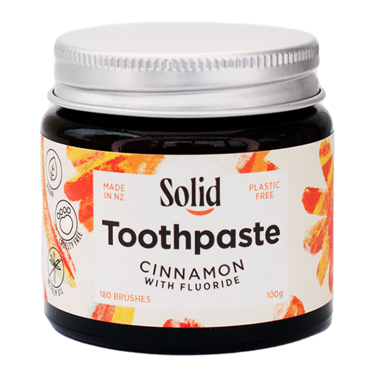Buy Toothpaste - Cinnamon with Fluoride by Solid I HealthPost NZ