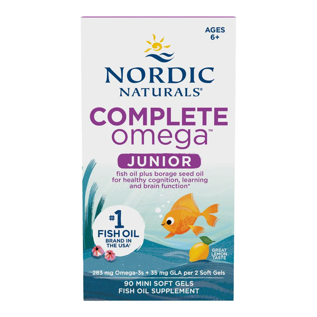 Buy Complete Omega Junior Capsules by Nordic Naturals I HealthPost NZ