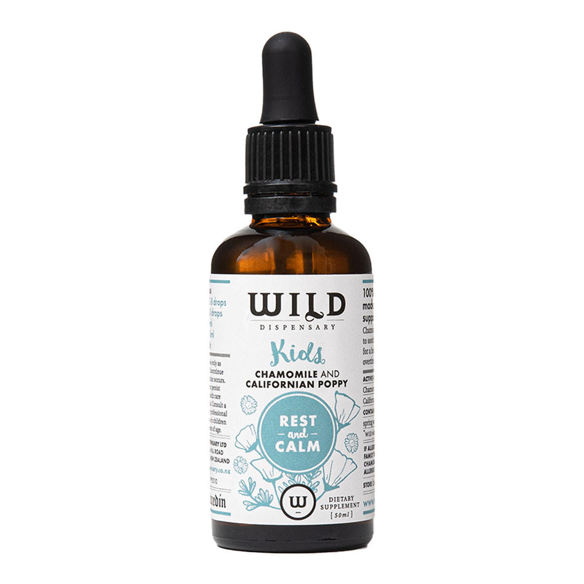 Buy Kids Rest & Calm - Nervine Tonic by Wild Dispensary I HealthPost NZ