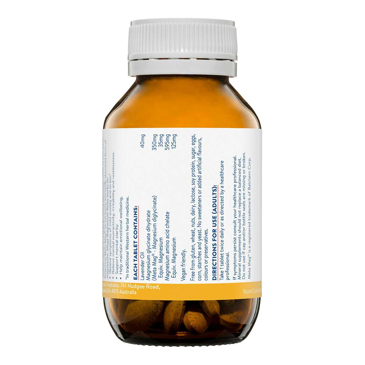 Buy Mega Magnesium Relax by Ethical Nutrients I HealthPost NZ