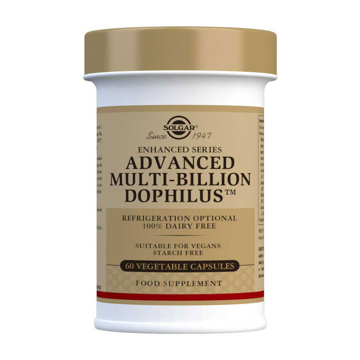 Buy Advanced Multi Billion Dophilus by Solgar I HealthPost NZ