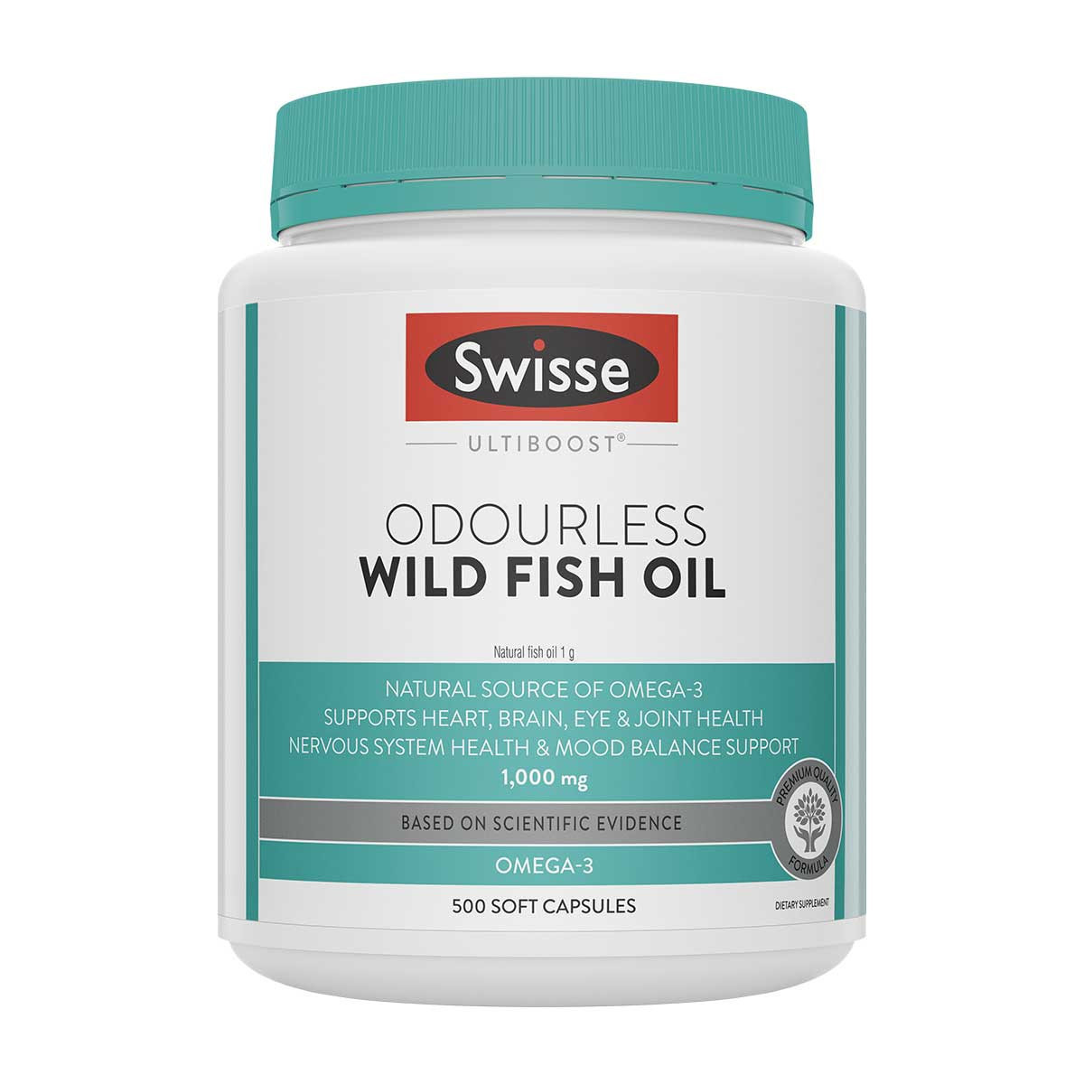 Buy Ultiboost Wild Odourless Fish Oil by Swisse I HealthPost NZ