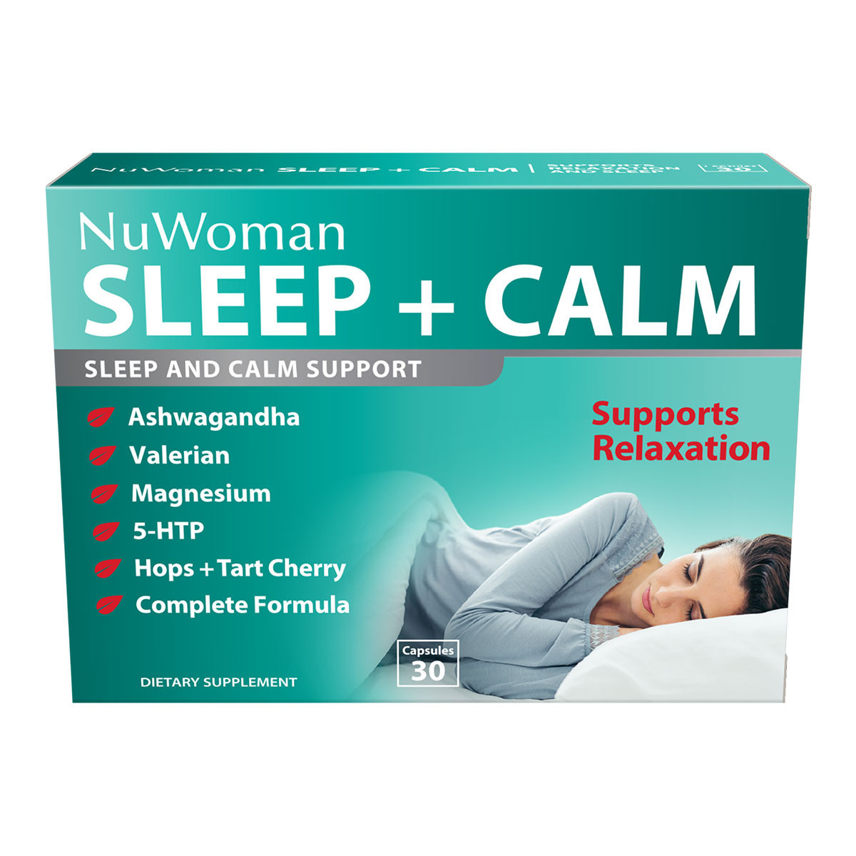 Buy SLEEP + CALM Sleep and Calm Support by NuWoman I HealthPost NZ