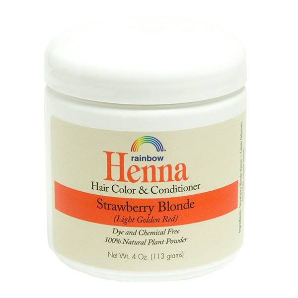 Buy Henna Strawberry Blonde - Light Golden Red by Rainbow I HealthPost NZ
