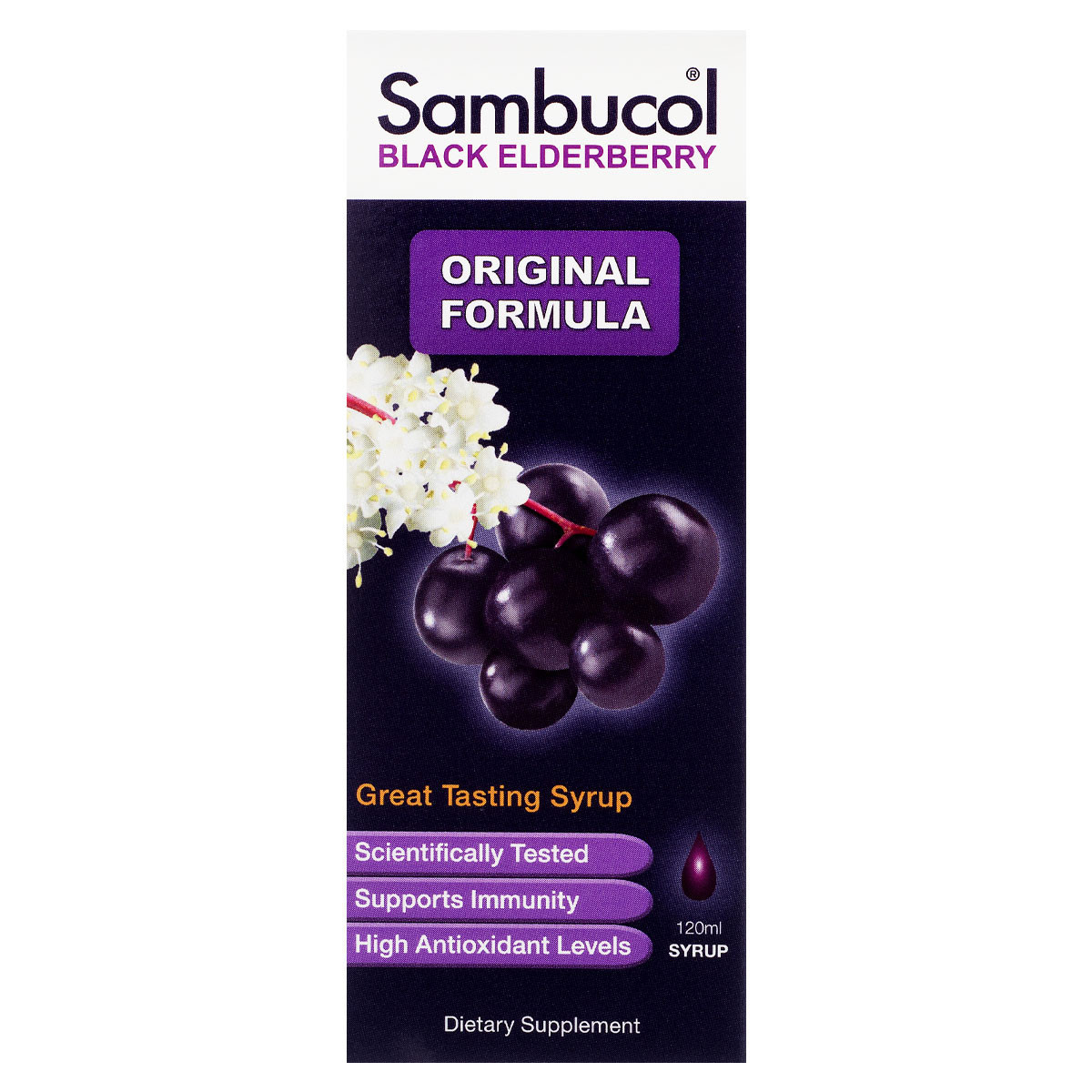 Buy Original Syrup by Sambucol Black Elderberry I HealthPost NZ