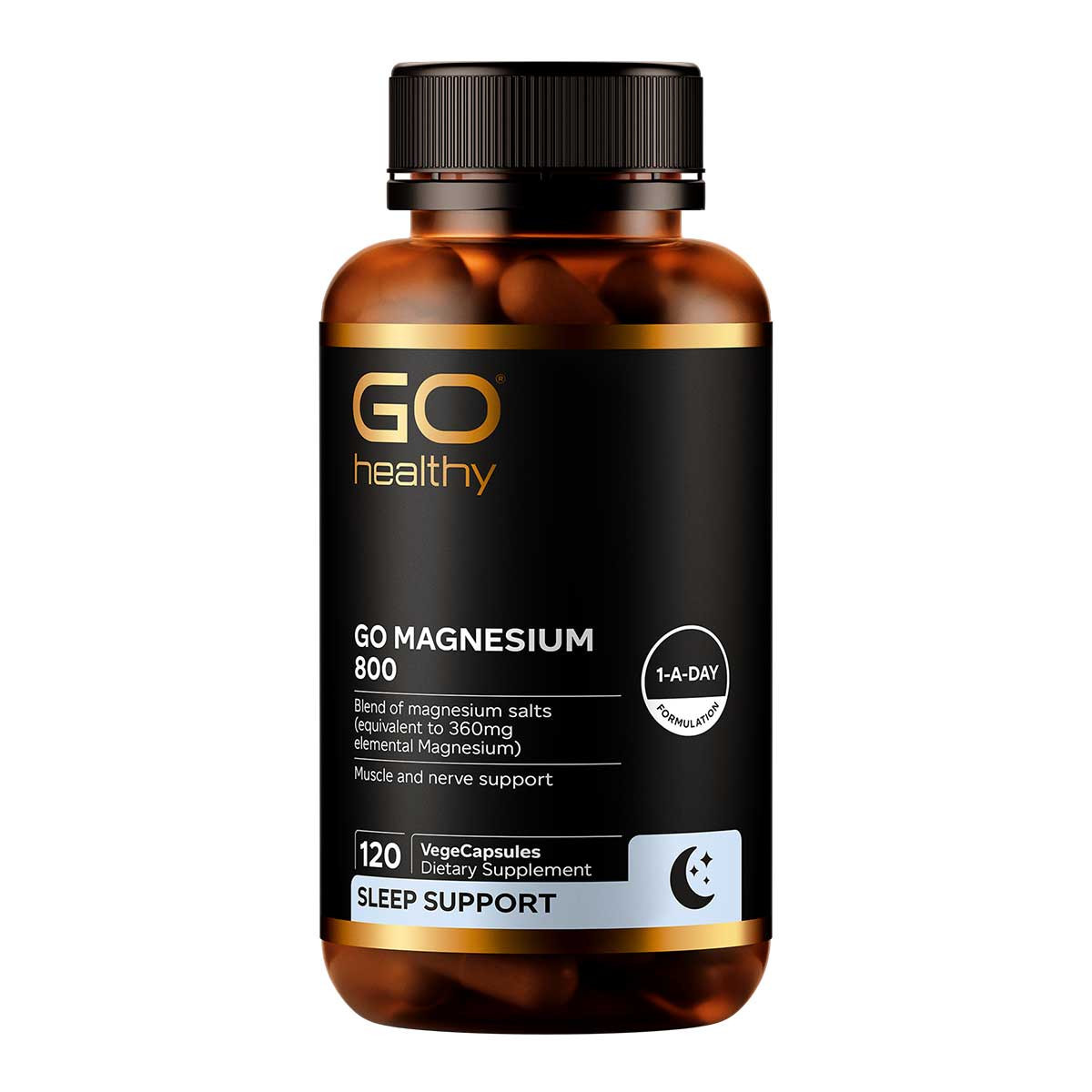 Buy Go Magnesium 800 - High Dose Muscle & Nerve Support by GO Healthy I ...