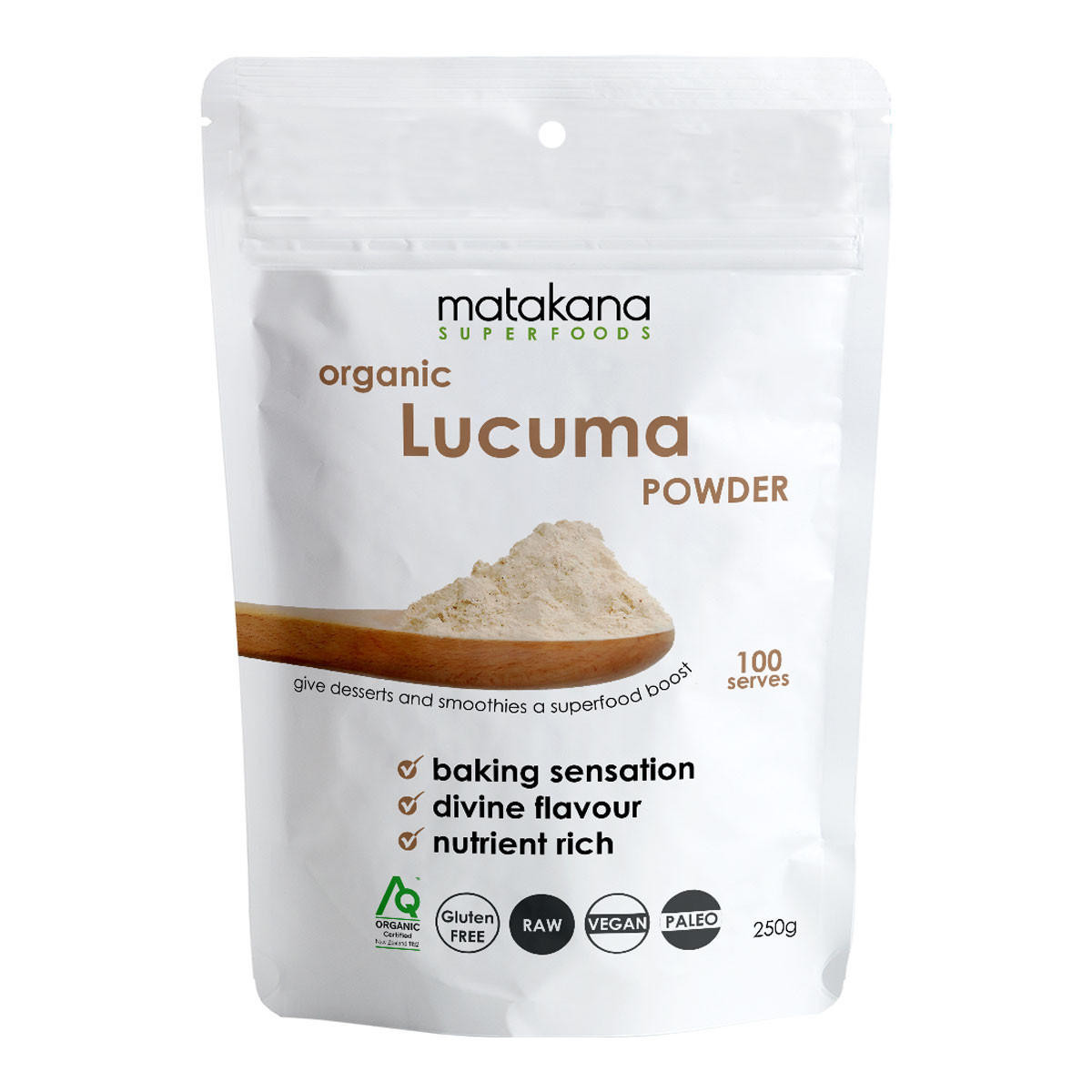 Buy Lucuma Organic Powder by Matakana Superfoods I HealthPost NZ