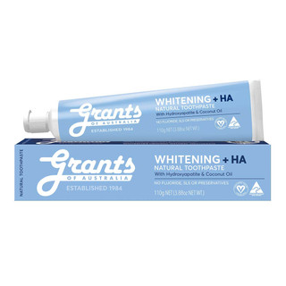 Buy Whitening + HA Natural Toothpaste by Grants I HealthPost NZ
