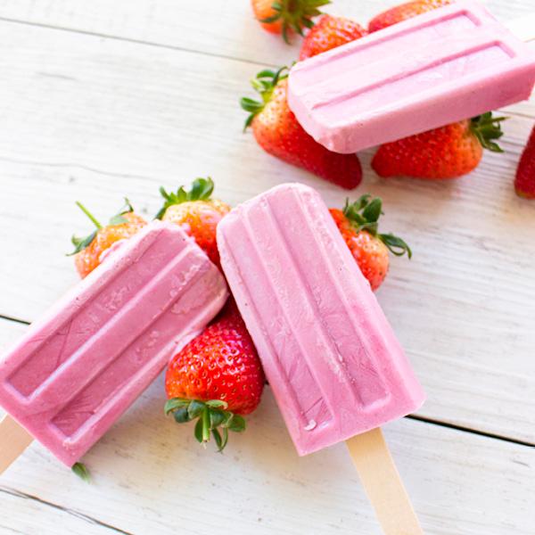 Kids Collagen Strawberry Ice Pops - HealthPost NZ