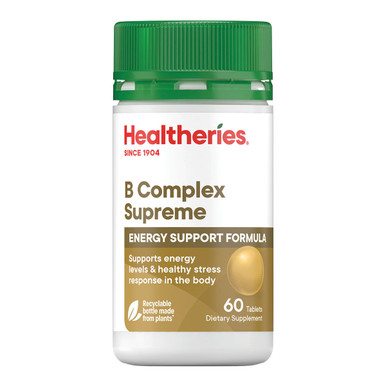 Buy B Complex Supreme by Healtheries I HealthPost NZ