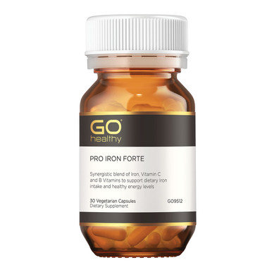 Buy Pro Iron Forte by GO Healthy Pro Series I HealthPost NZ