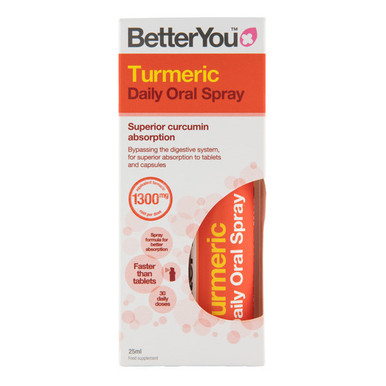 Buy Turmeric Daily Oral Spray by BetterYou I HealthPost NZ