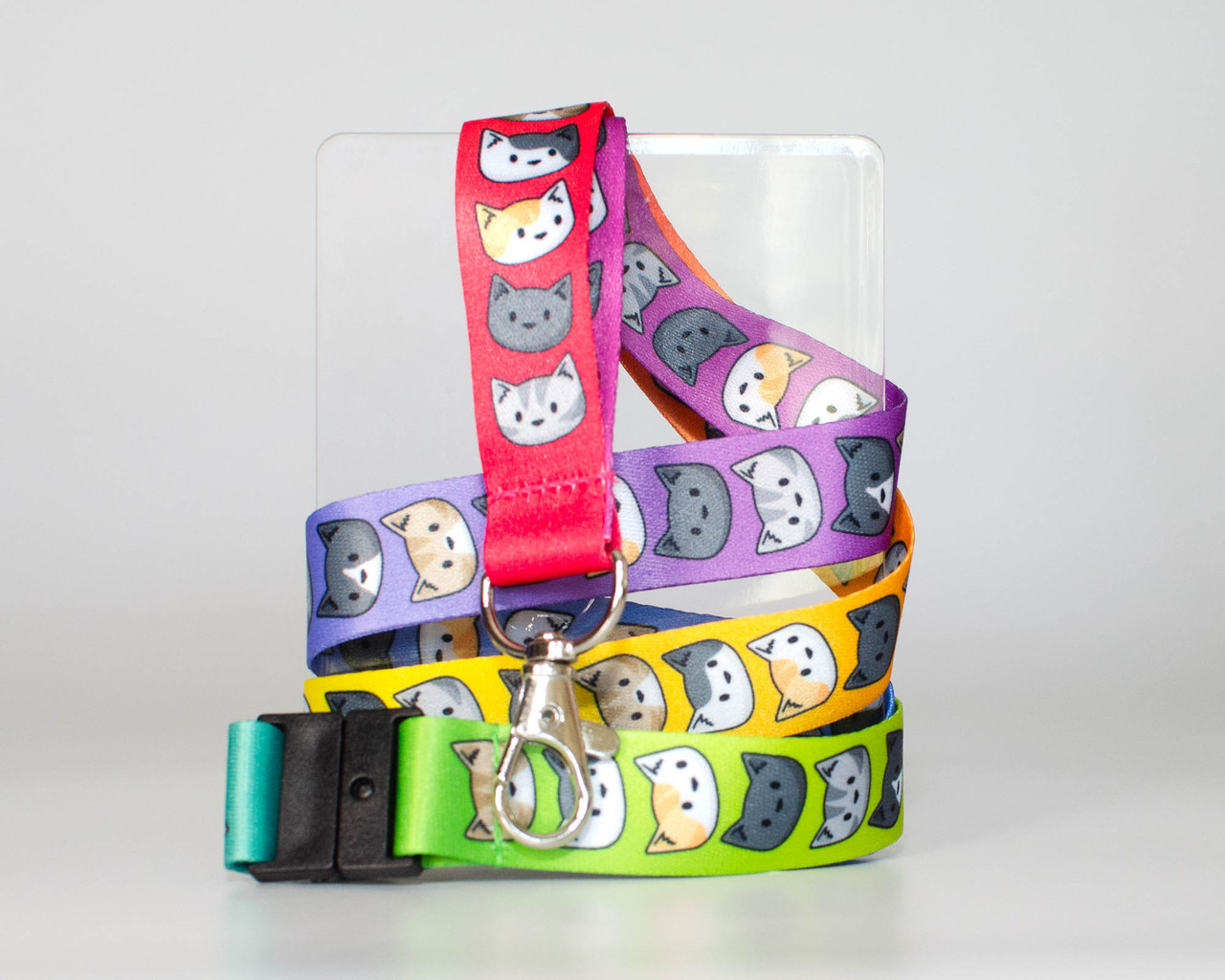 Rainbow Cats - Cat Lanyard