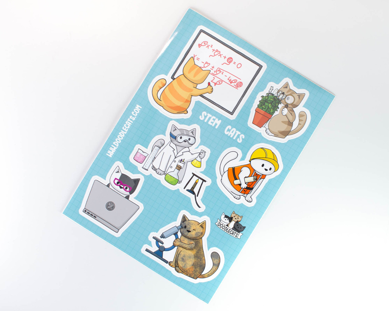 Doodlecats Sticker Sheet