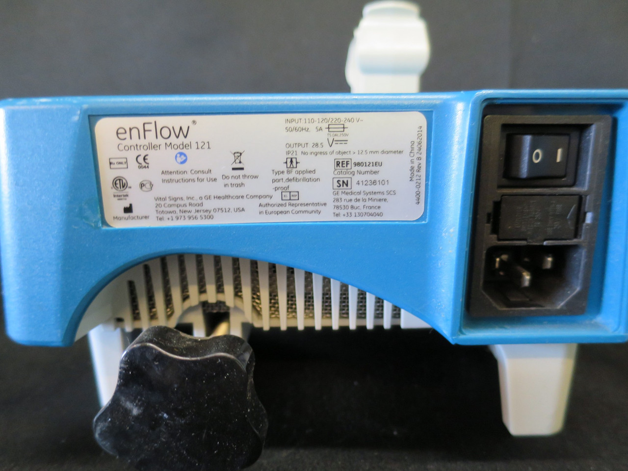 GE enFlow 121 IV Fluid Blood Warmer W/Controller