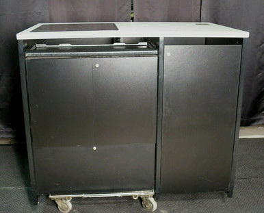 NOVA AV Computer Podium with Downview Monitor Display