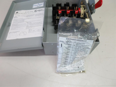 Fusible Indoor General-duty Safety Switch 30 AMPS 240 VOLT GE TG4321 ...