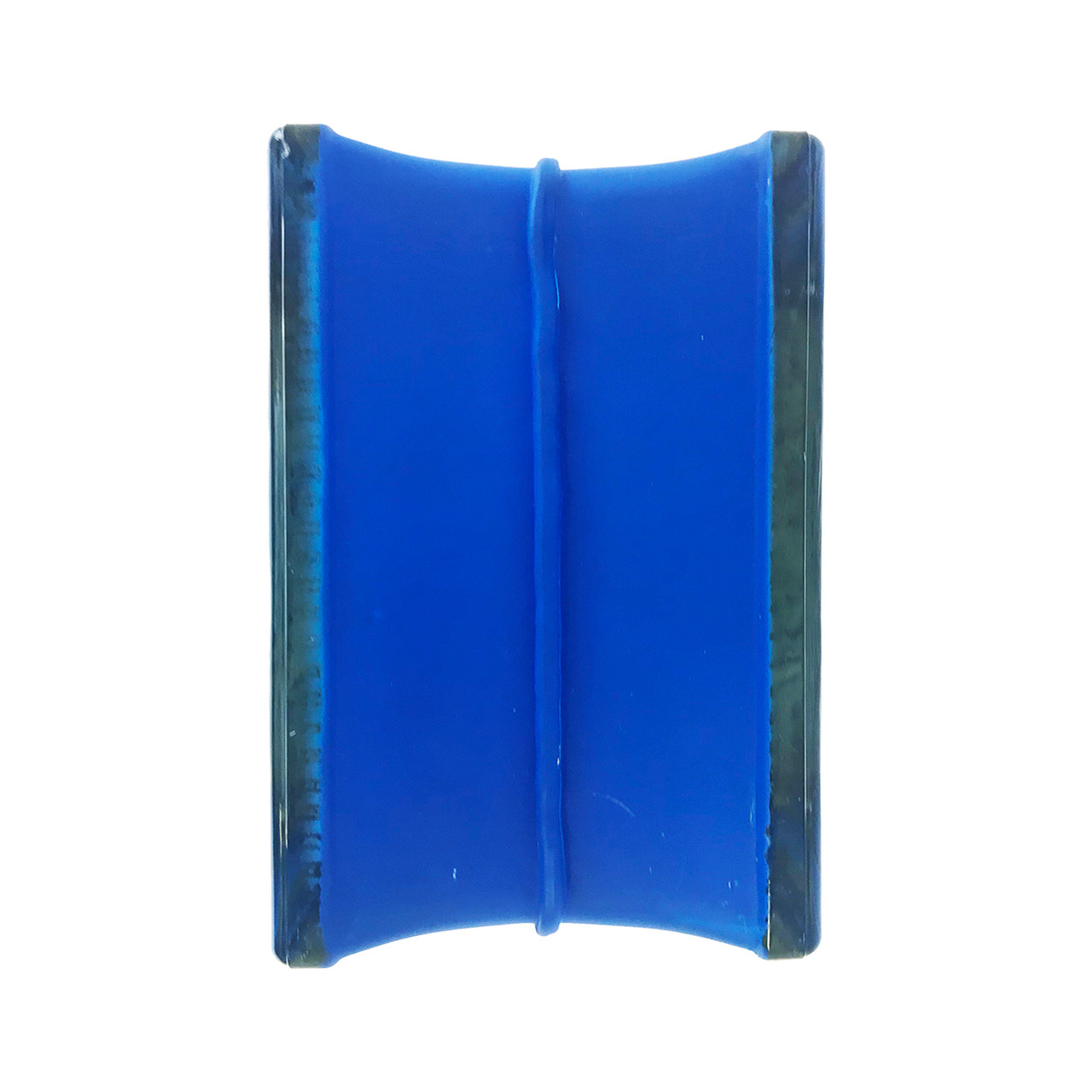 SEVES Nubio Blue Wave Pattern Glass Block (8-Pack) - Designer Glass Block
