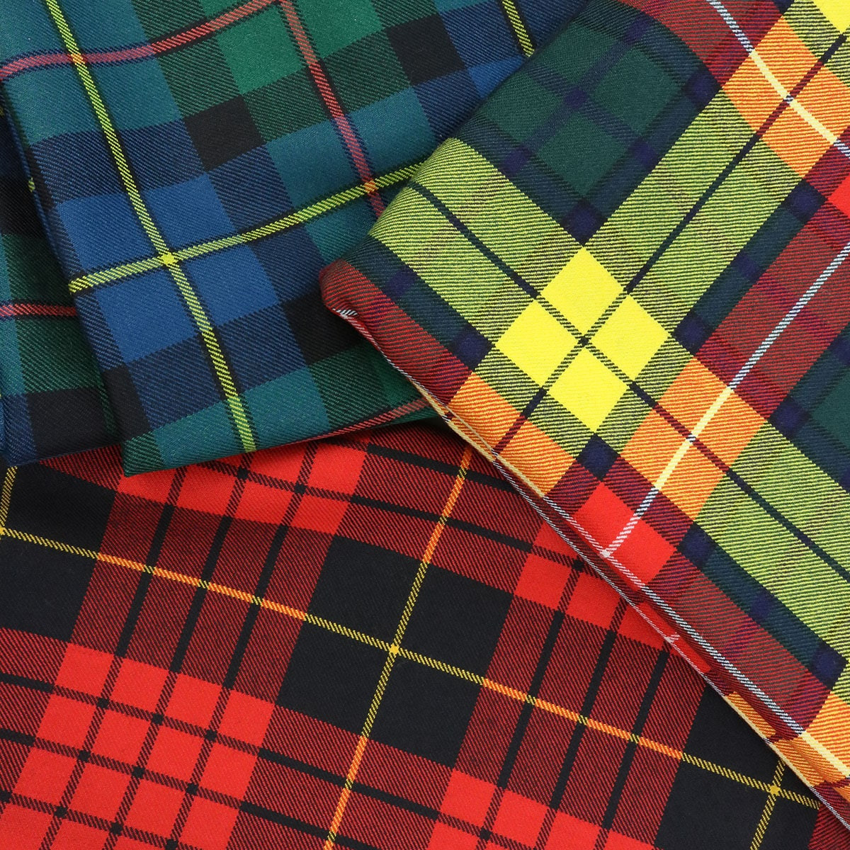 Scottish Tartan Fabric by the Yard – Clan & Regional Tartans