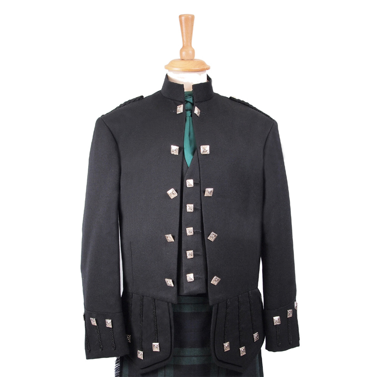 Sheriffmuir Doublet – 100% Wool Highland Jacket Made in Scotland