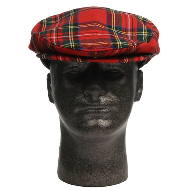 Tartan Golf Cap - Stewart Royal