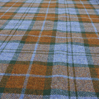 Rob Roy Rustic Wool Tartan Remnant 35