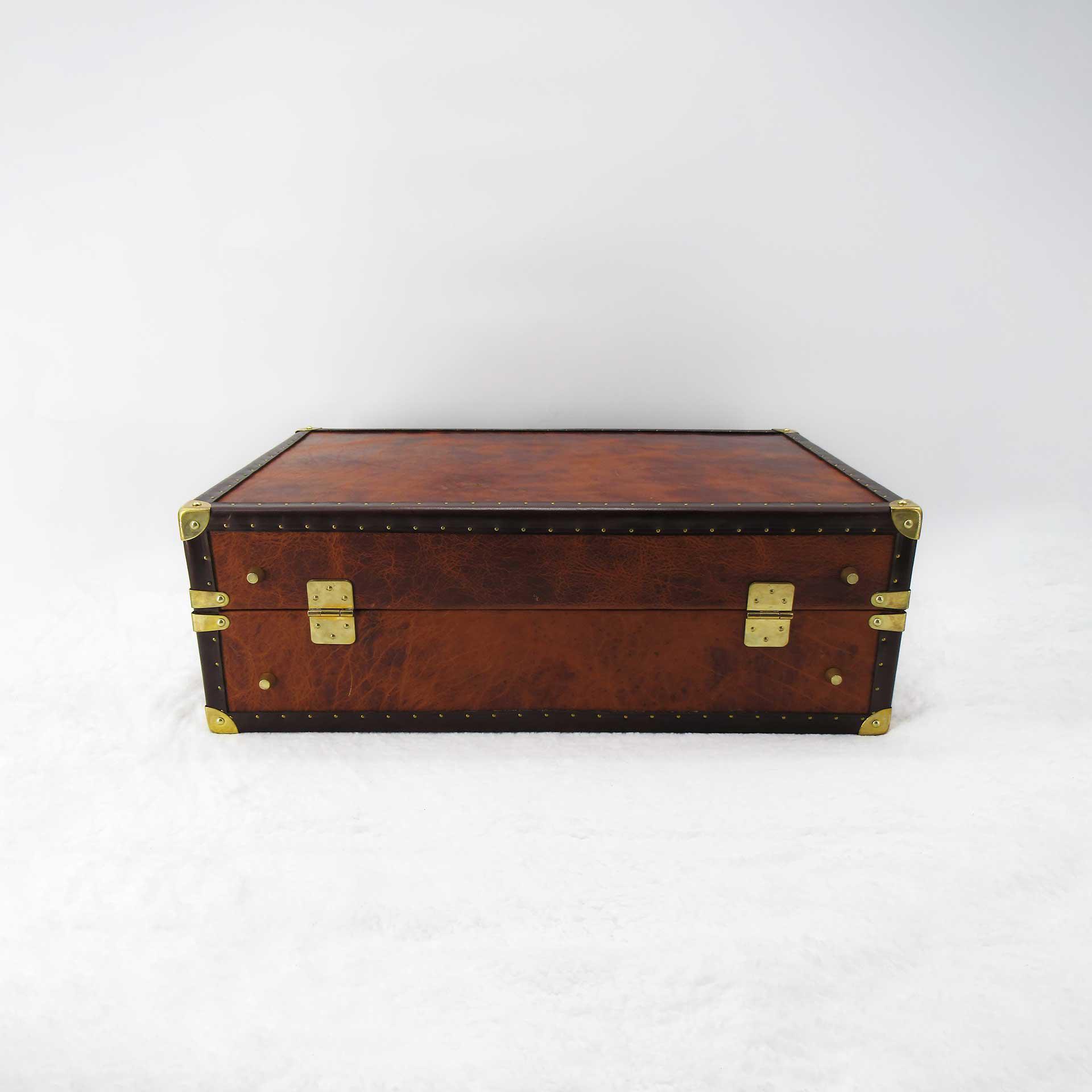Hand Crafted Suitcase Buffalo Leather - Buffalo Boutique