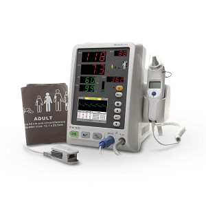 Edan M3A Vital Signs Monitor with Blood Pressure, SpO2, Infrared Ear ...