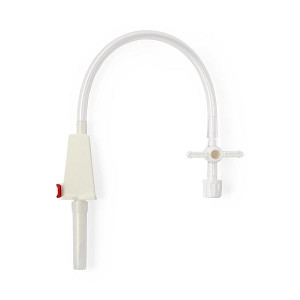 Vented Spike Head with 1-Way Stopcock, 1.5" L Box / 25 - 90400039