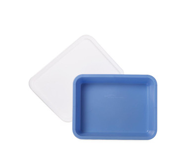 Medline Rectangular Placenta Basin with Lid and Two CSR Wraps (9" x 12 ...
