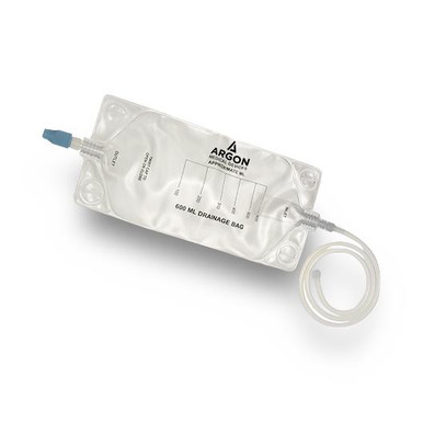 Argon Medical Devices Inc Drainage Bag, 600 mL - 1 Each - MTCDBAG600H / DBAG600