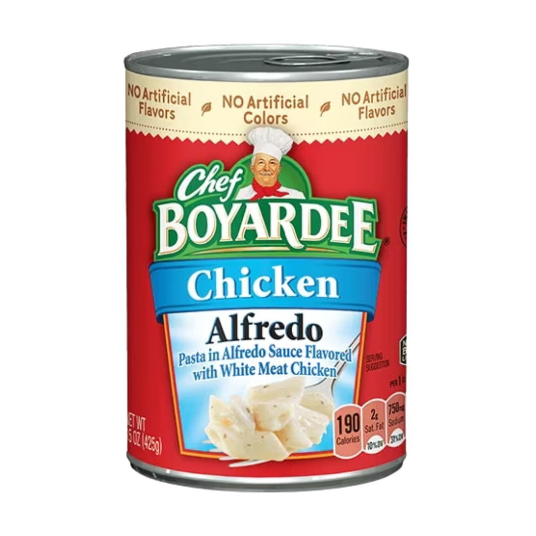 Chef Boyardee Chicken Alfredo Safe Can 14.5Oz