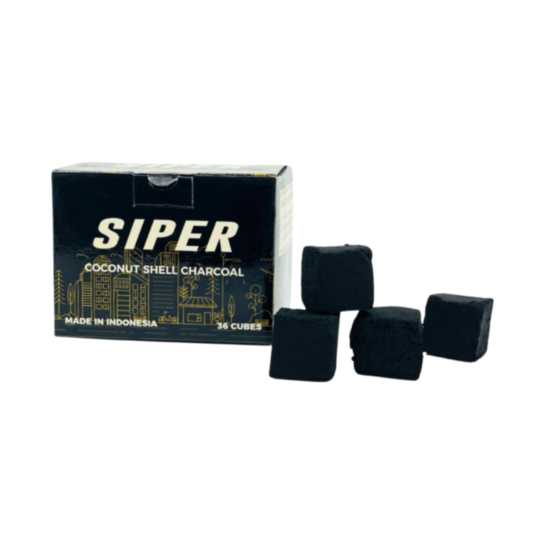 Siper Charcoal 20 Cubes X 72 Packs