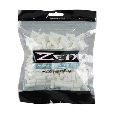 Zen Super Slim Filter Tips 200Ct