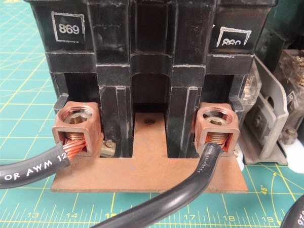 SquareD WYE-Delta Two Speed One Winding Motor Starter Assembly Parts ...