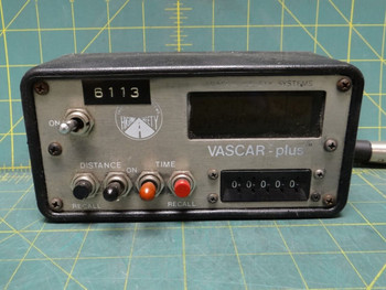 Traffic Safety Systems Vascar Plus Model 1 Display Control Head Unit ...