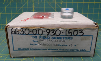 Box of 50 Millipore Field Monitors for Contamination Analysis Cat ...