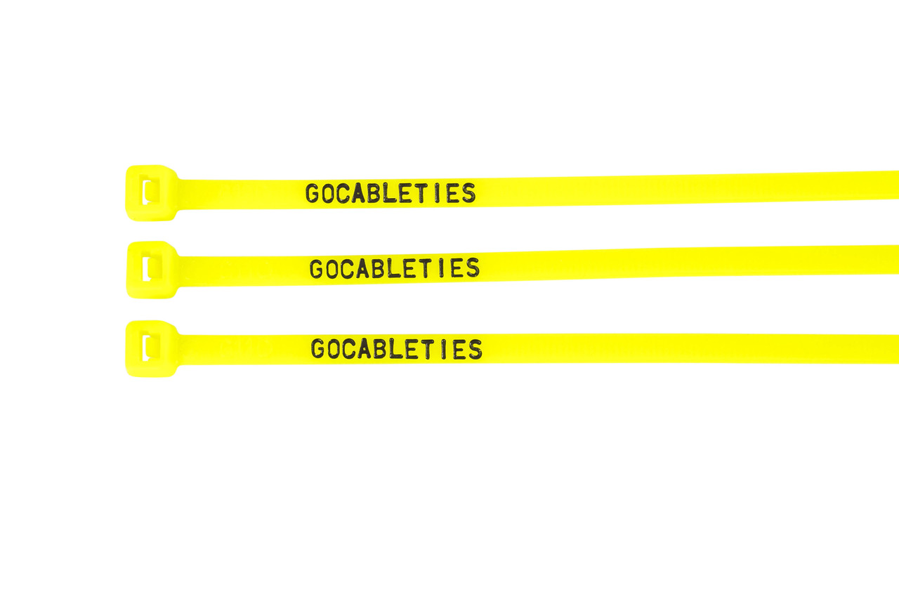 Printed Cable Ties | Custom Printed Zip Ties - GTSE
