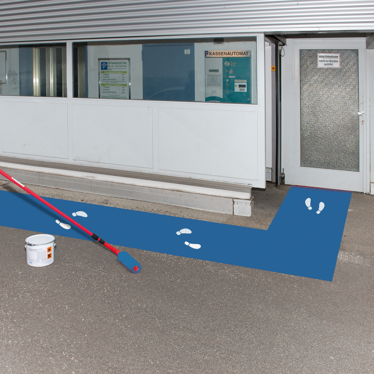 PROline Floor Paint - Exterior Grade - 5 litre tins - Blue - GTSE UK