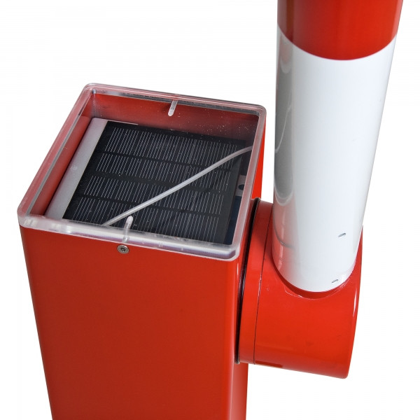 COMPACT Electronic Boom Barrier - Solar/Battery Operated Lift/Lower ...