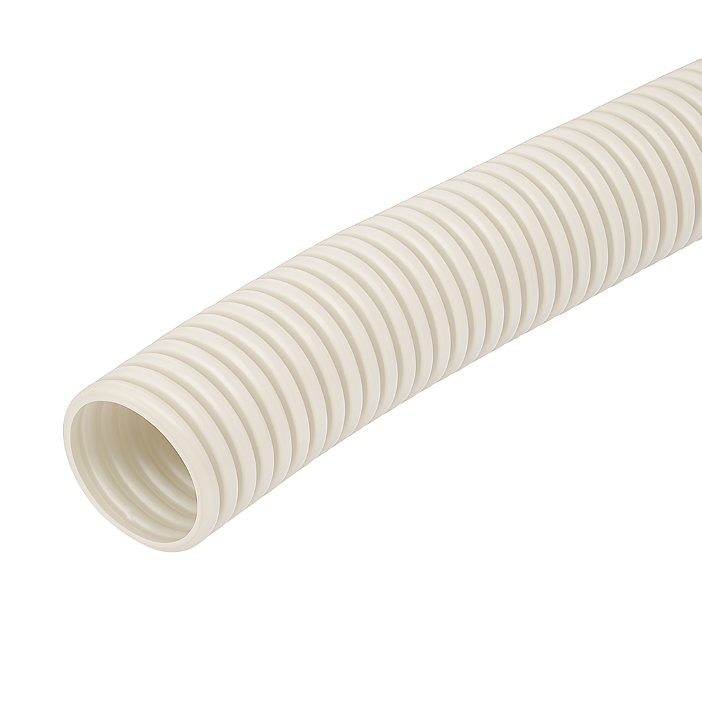 White Electrical Conduit Strong & Reliable Cable Protection | GTSE