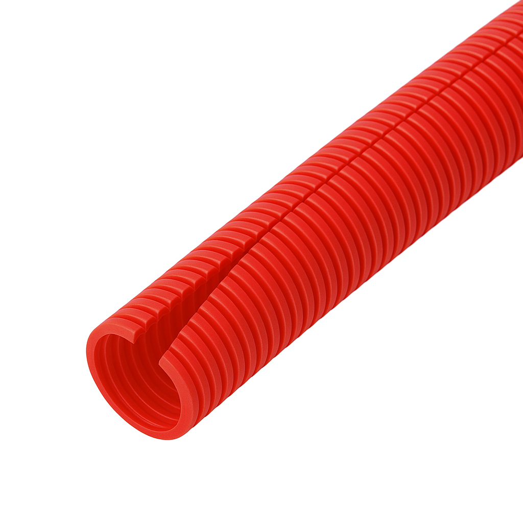 Red Split Conduit polypropylene Cable Protection | GTSE